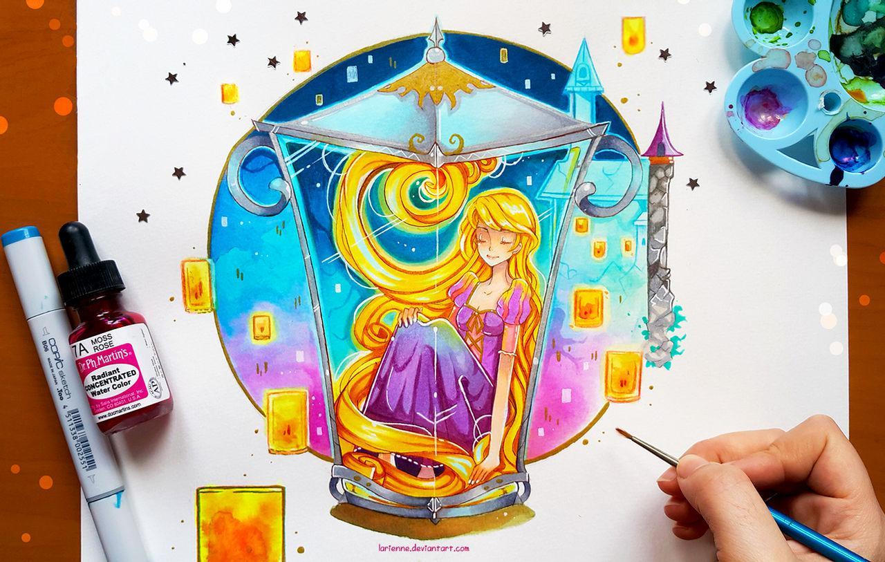 Rapunzel - I see the Lights | Scrolller