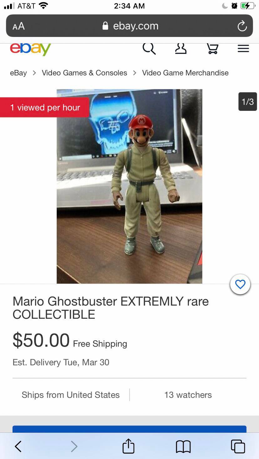Rare Ghostbuster collectible | Scrolller