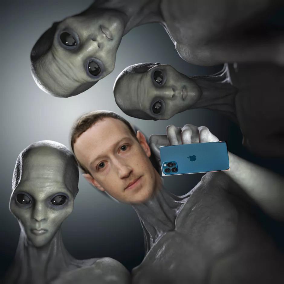 Rare Mark Zuckerberg selfie with the boys | Scrolller