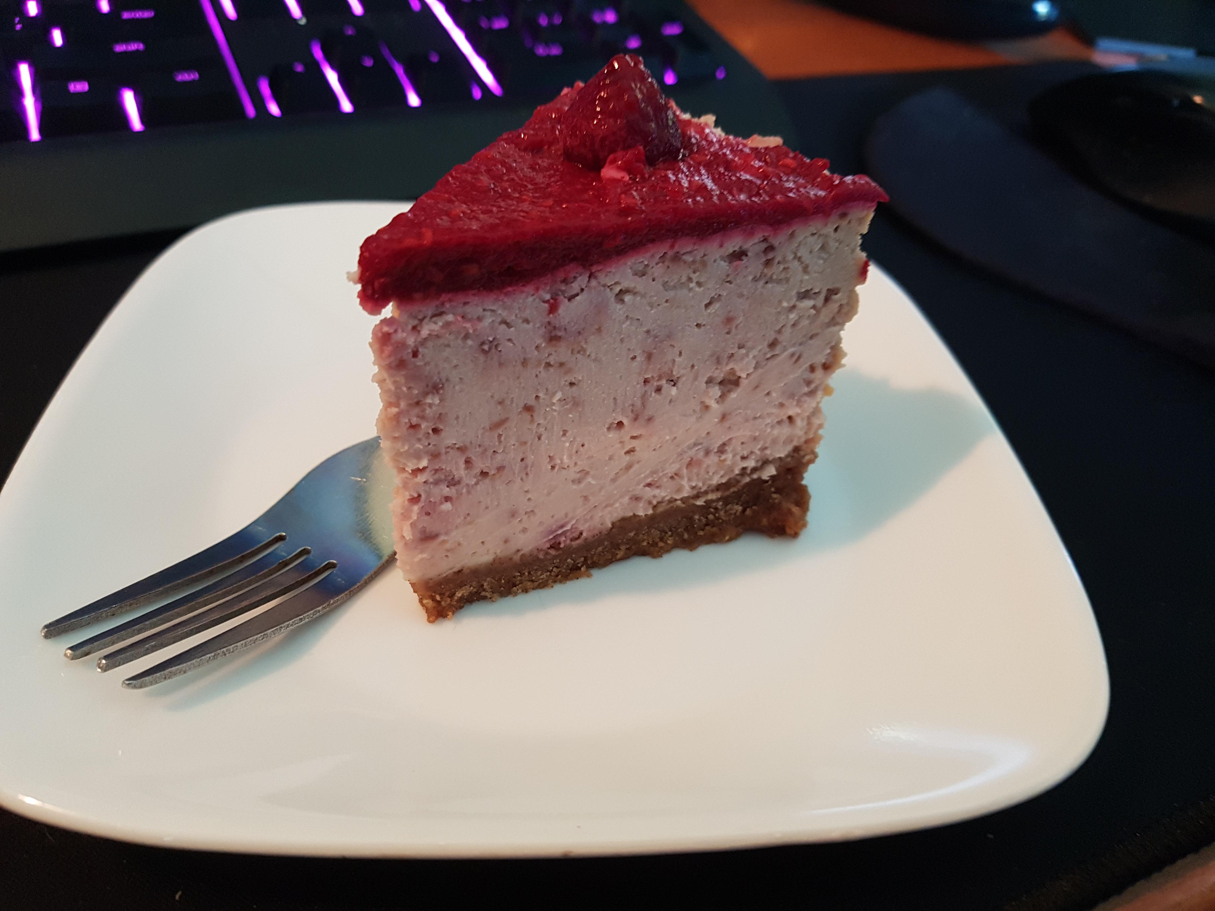 Raspberry White Chocolate Cheesecake. Baked in my Instant Pot. | Scrolller