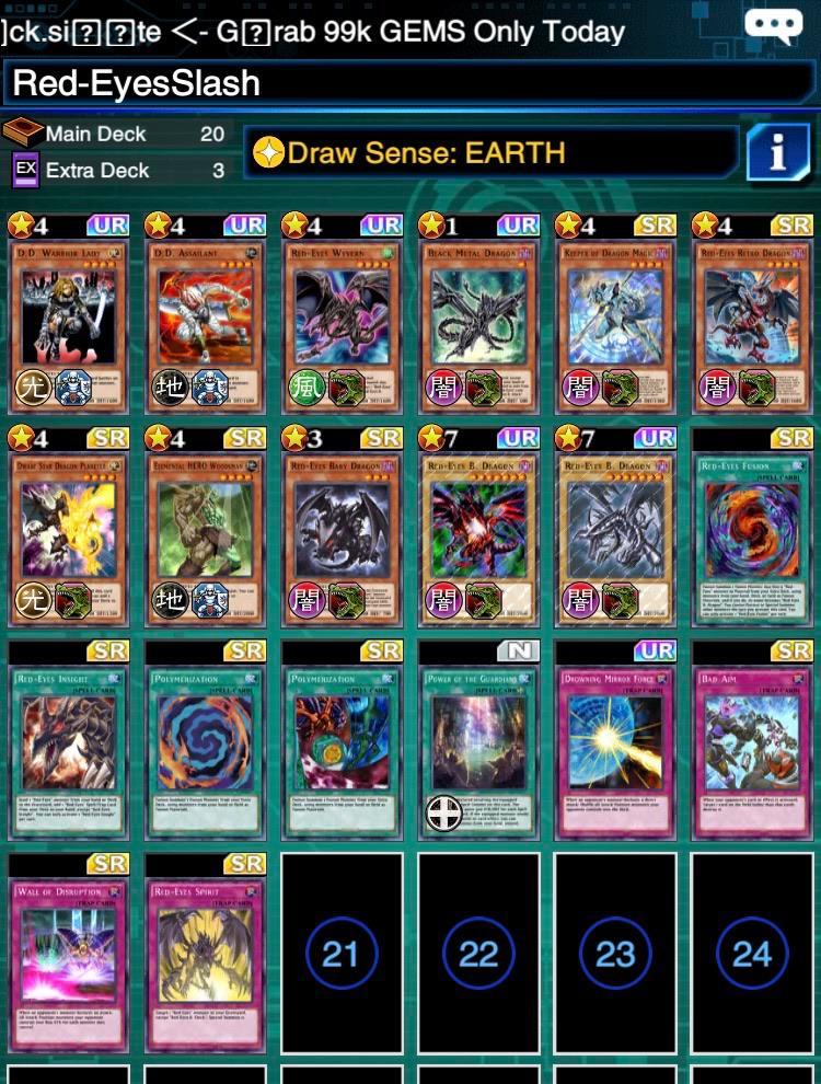 Rate My Red-Eyes Slash Deck | Scrolller