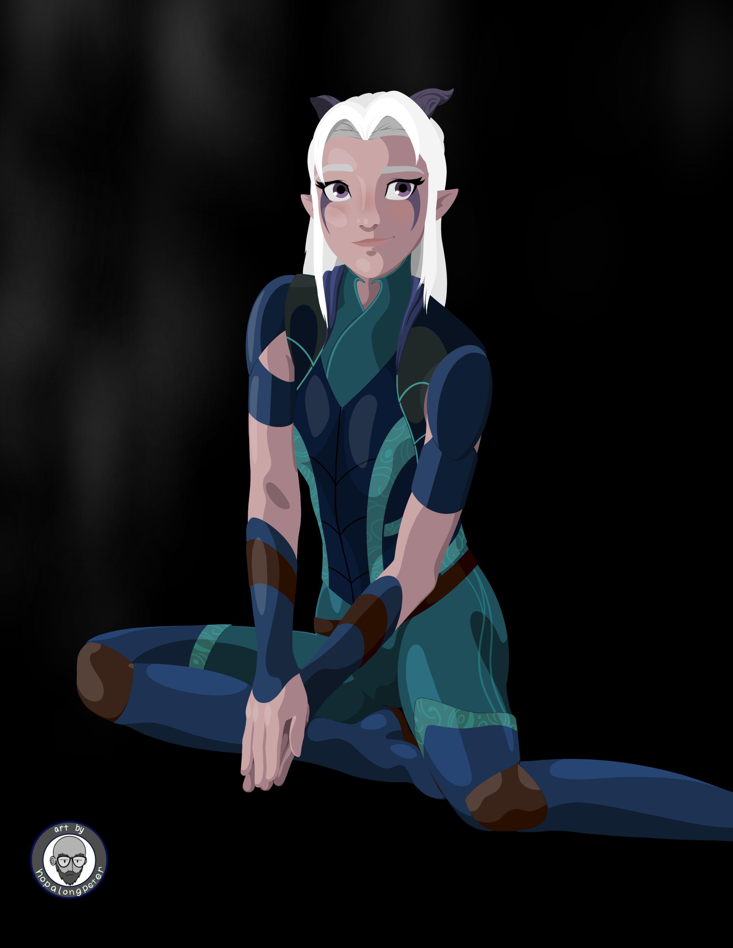 Rayla Artwork By Me Hope You Like It Scrolller