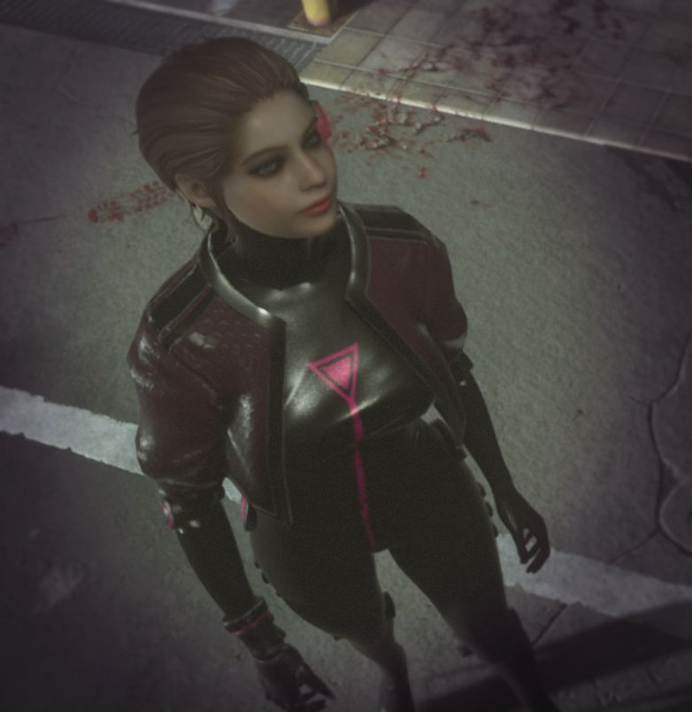 RE2R Sexy Sci-Fi Style Claire | Scrolller