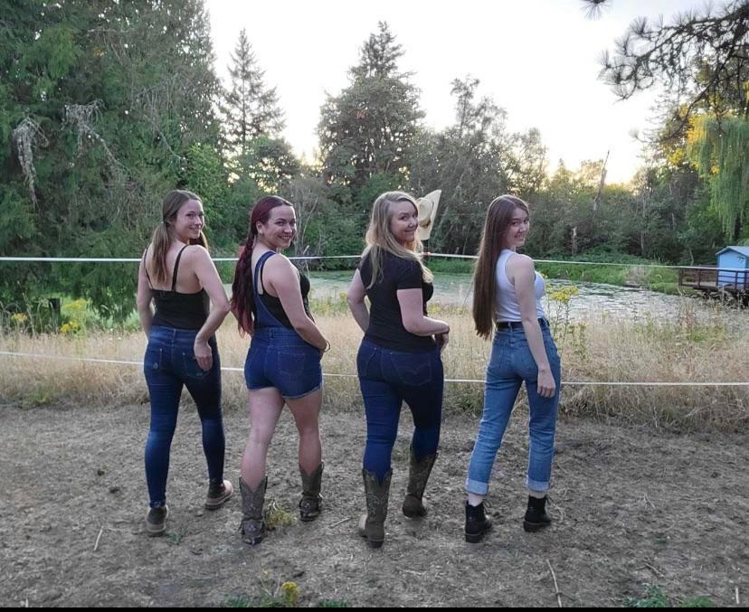 Ready for all four of us to bend over? 😉 | Scrolller