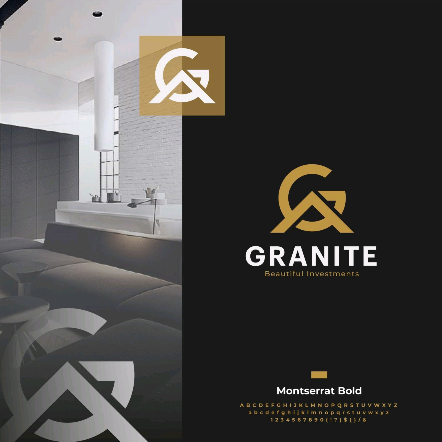Real estate logo design. G + house. | Scrolller