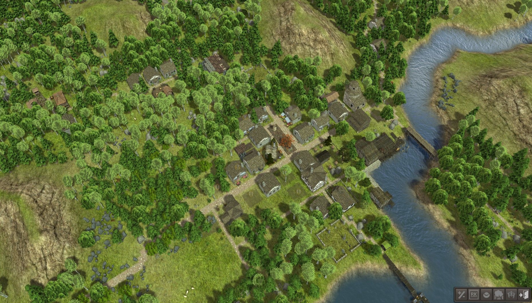 Really trying for an organic village layout | Scrolller