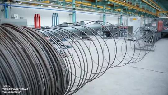 Rebar straightening and cutting | Scrolller