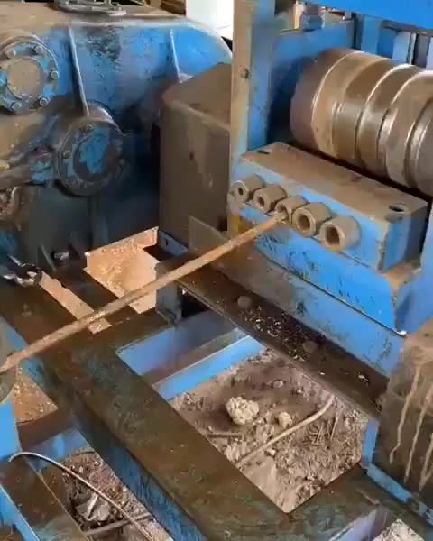 Rebar straightening machine | Scrolller