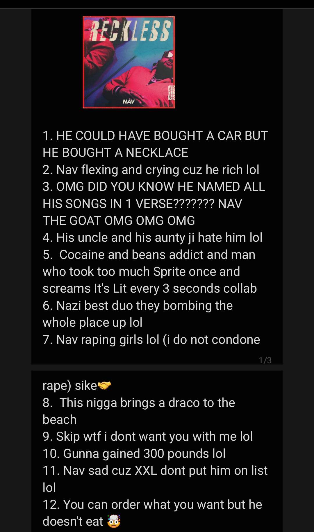 RECKLESS IN A NUTSHELL😂 | Scrolller