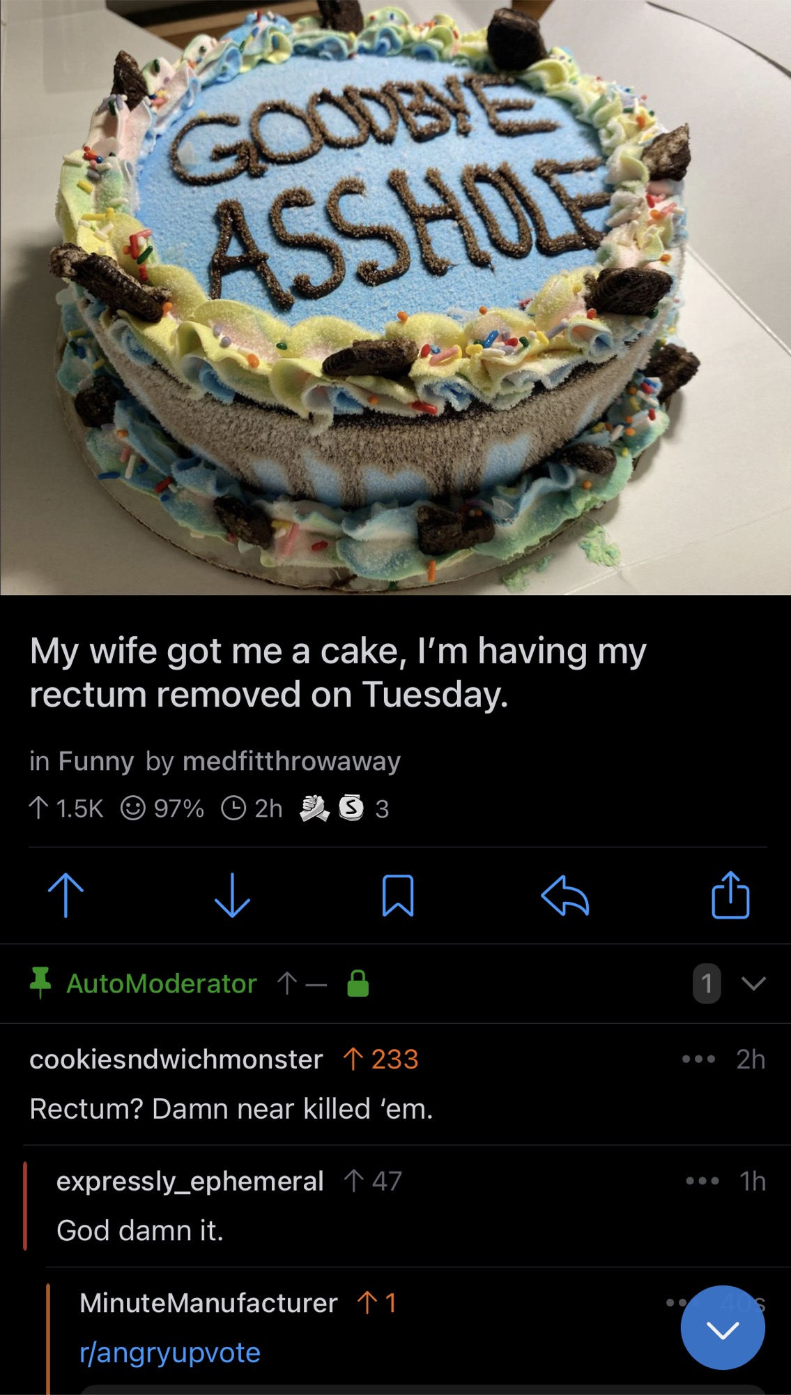 Rectum all right | Scrolller