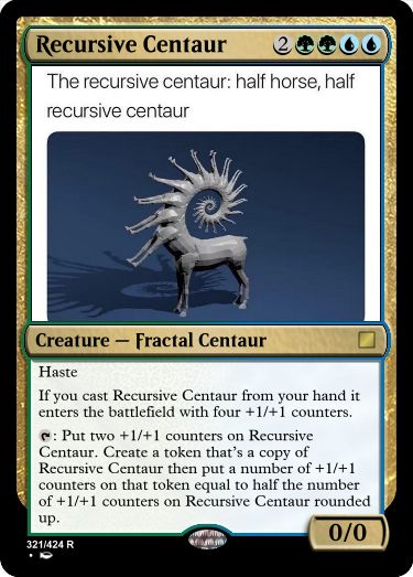 Recursive Centaur | Scrolller