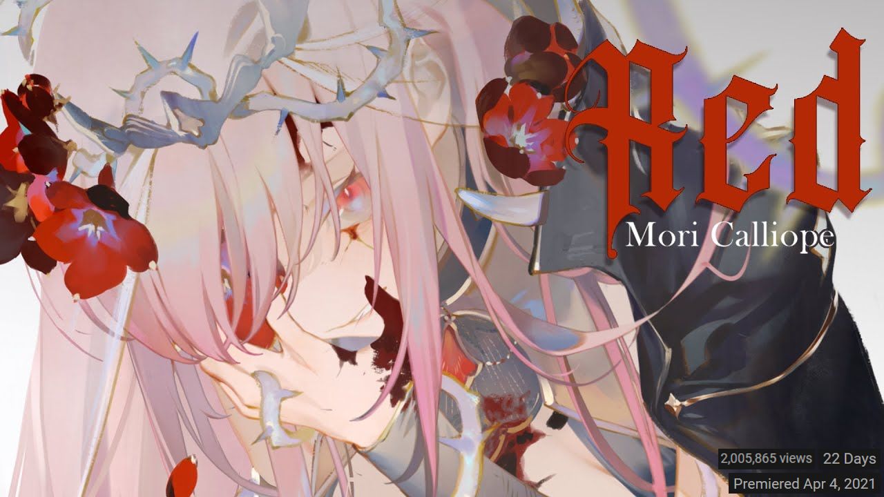 Red - Calliope Mori has reached 2 Million Views | Scrolller