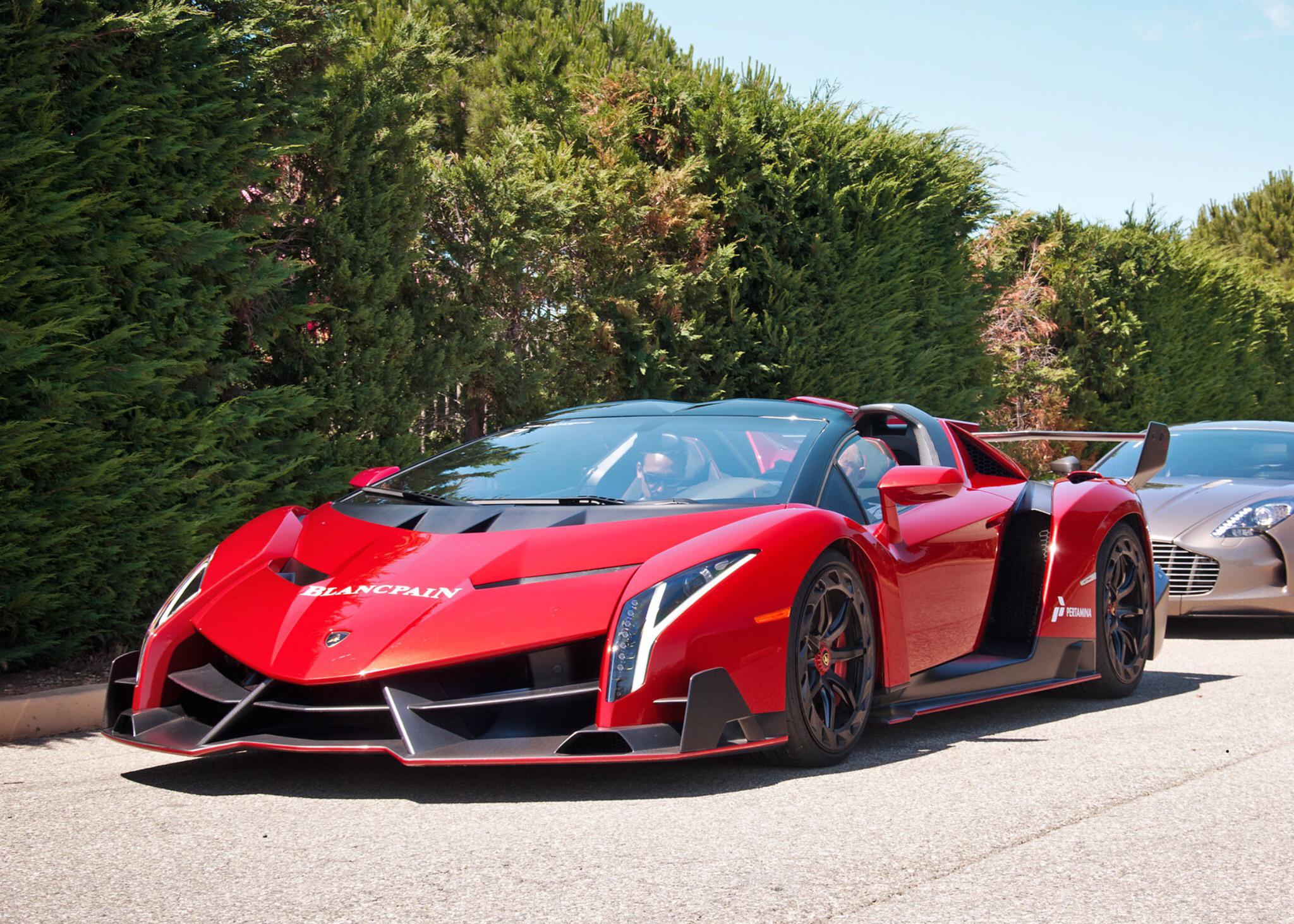 Red Devil Lambo Veneno Roadster | Scrolller