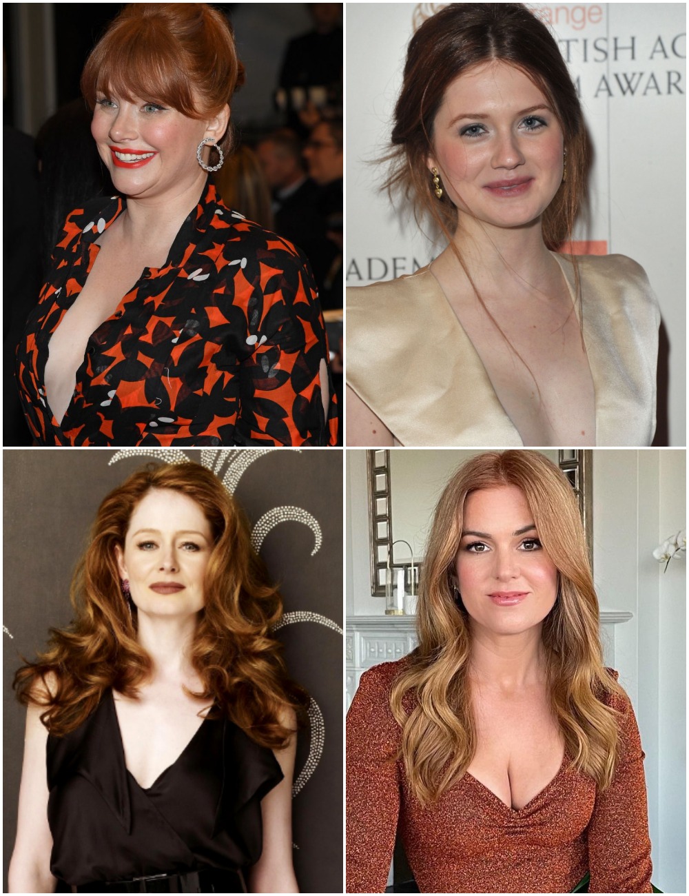 Red Headed Ass, Pussy, Mouth, All [Bryce Dallas Howard, Bonnie Wright, Miranda Otto, Isla Fisher ...
