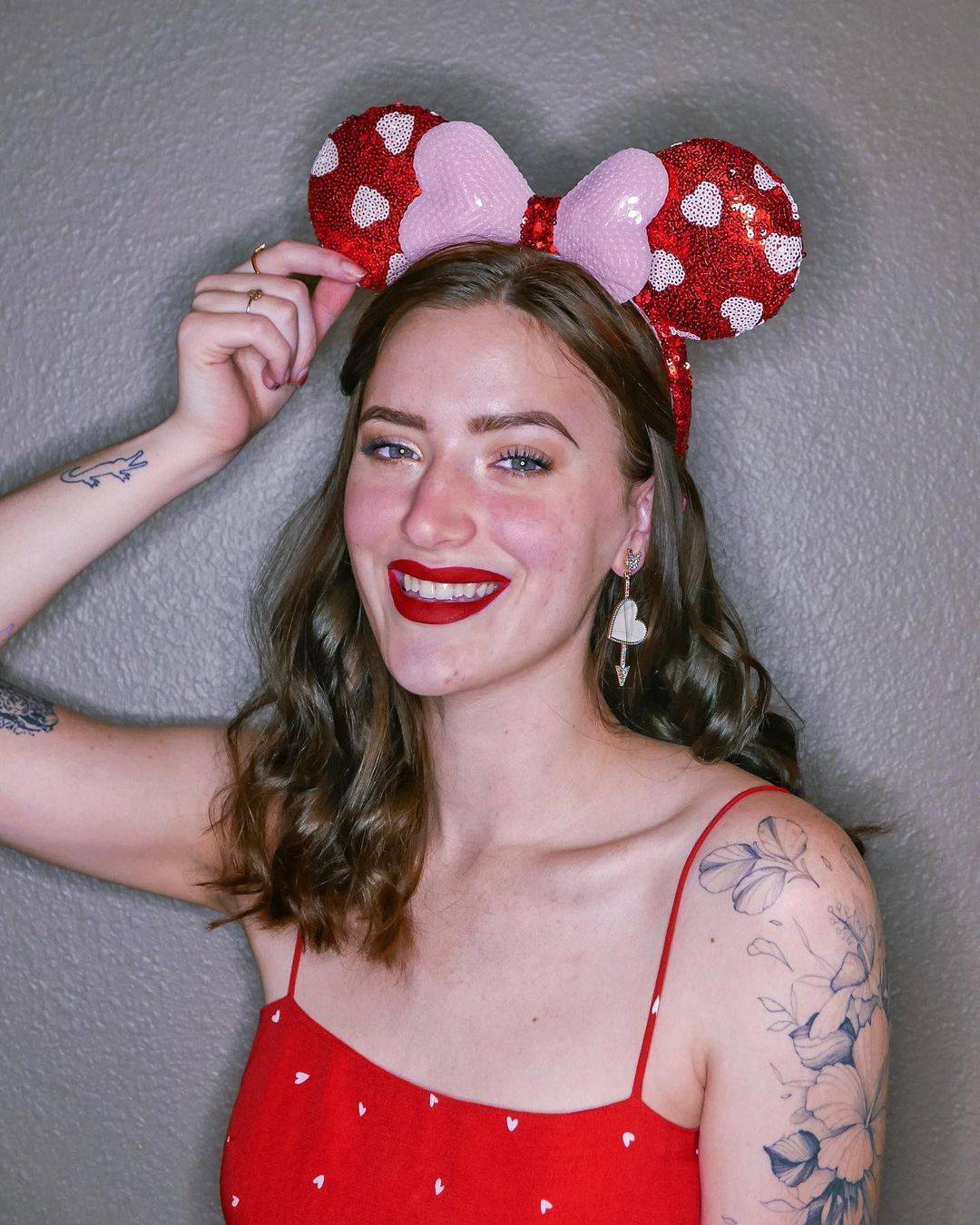 Red Lips with Ears to Match | Scrolller