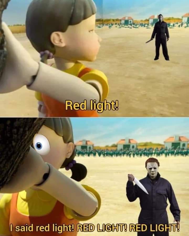 Red means stop! | Scrolller