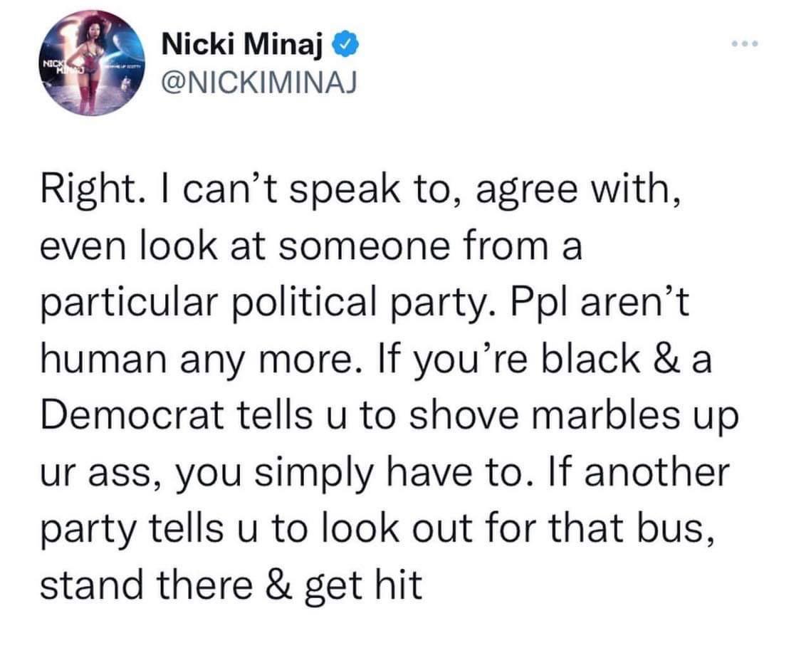 Red Pilled Minaj | Scrolller