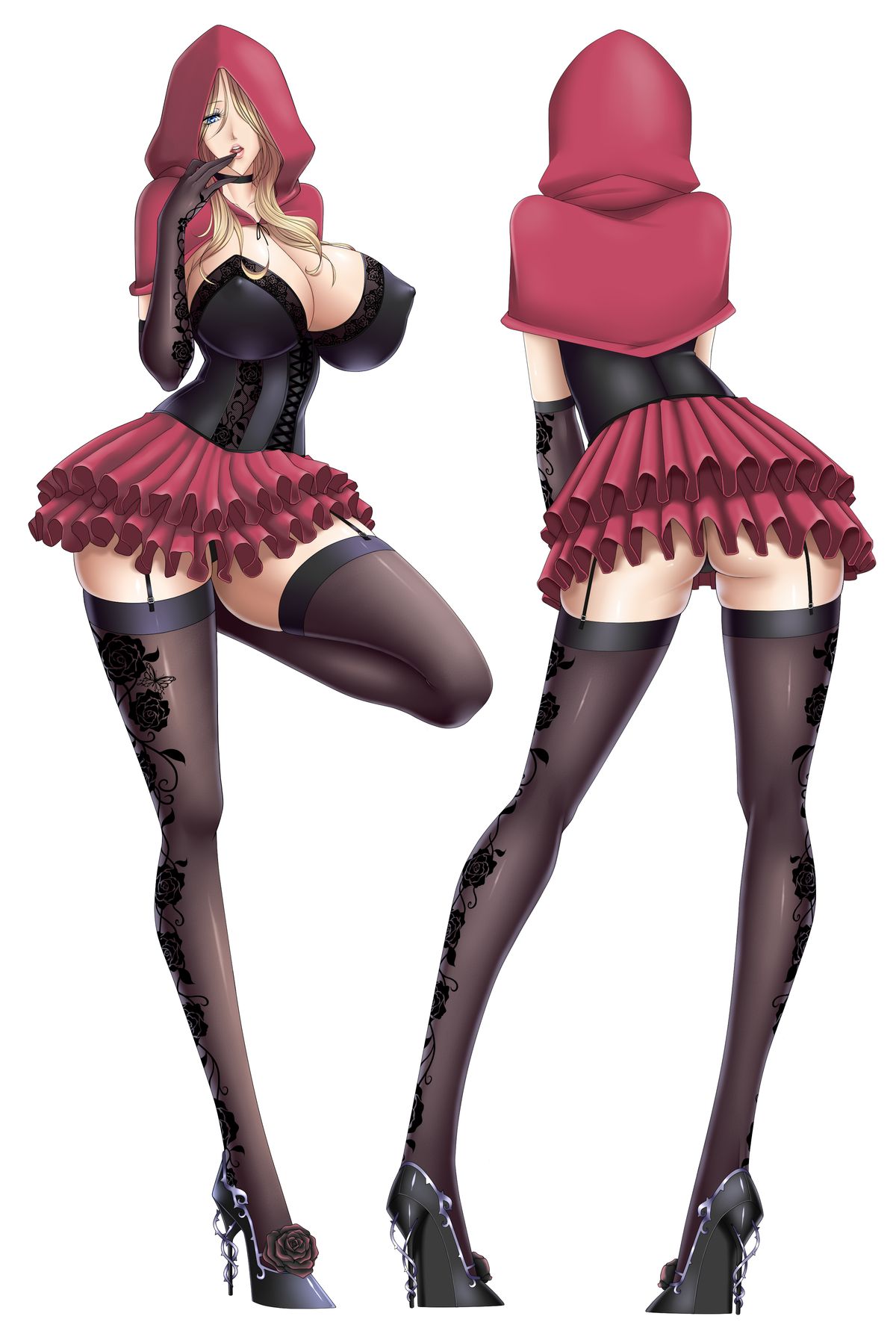 Red Riding Hood ready for a stroll through the woods | Scrolller