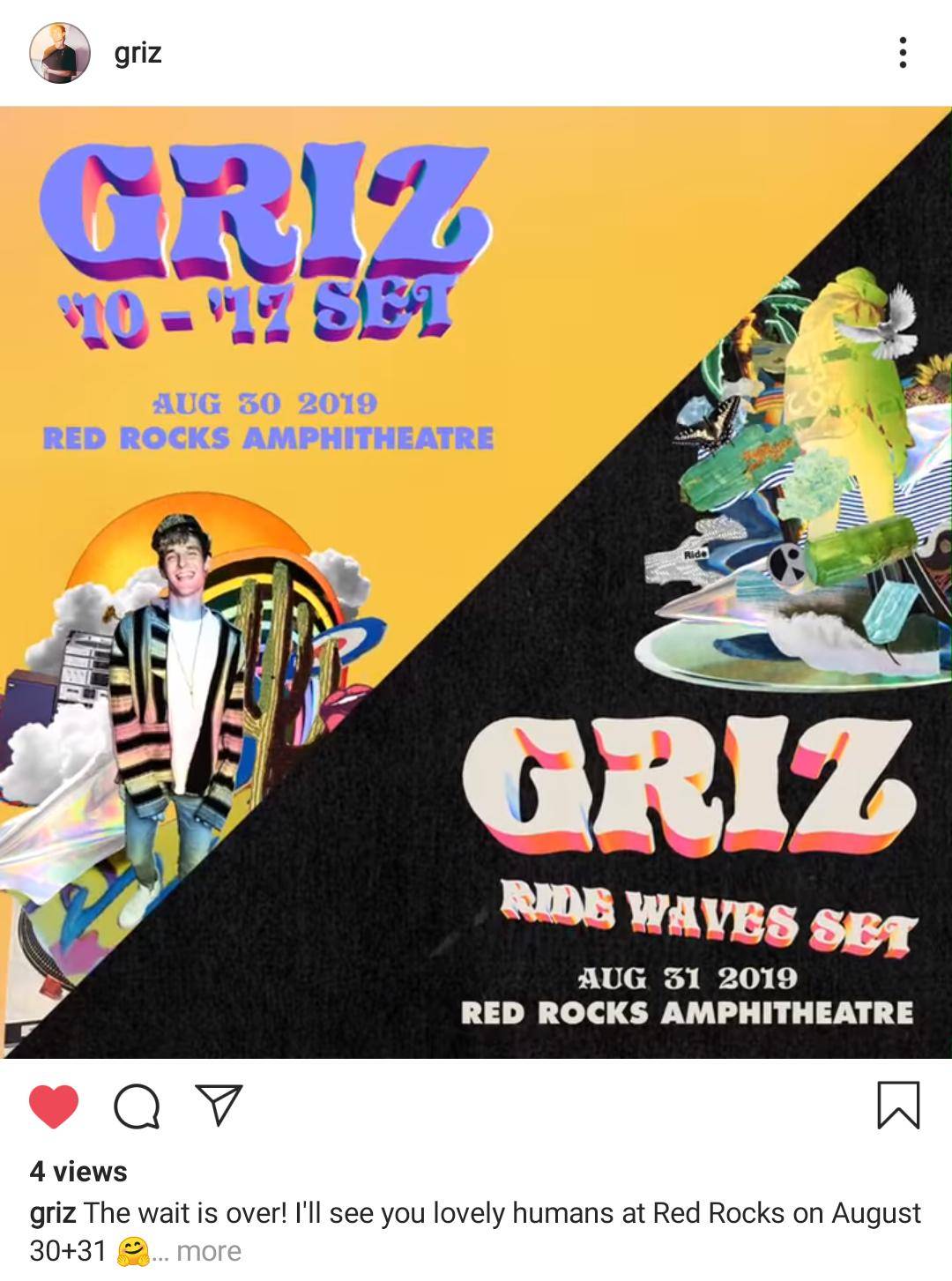 Red Rocks 2019 Announced! | Scrolller