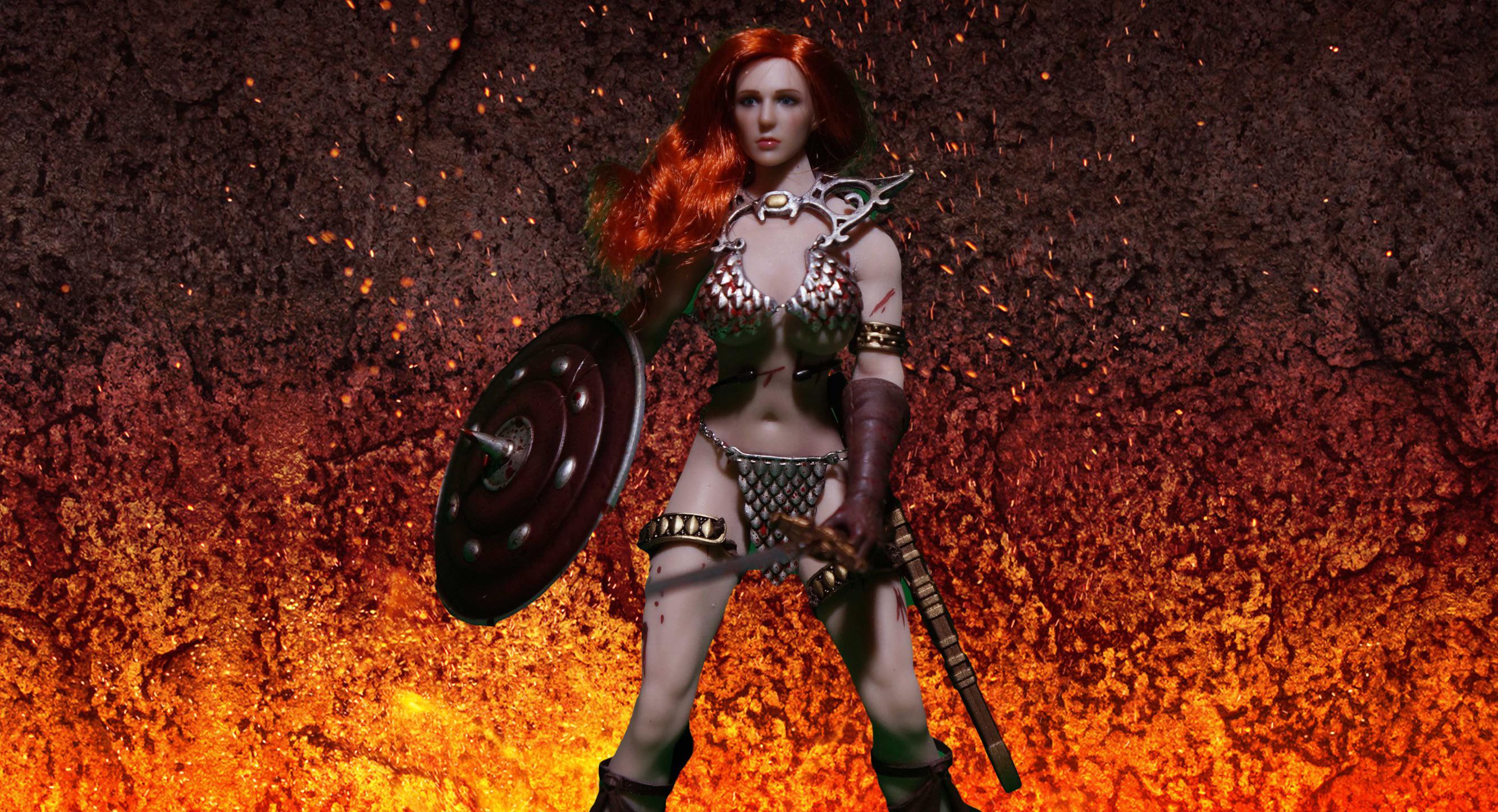 Red Sonja reporting for battle! | Scrolller