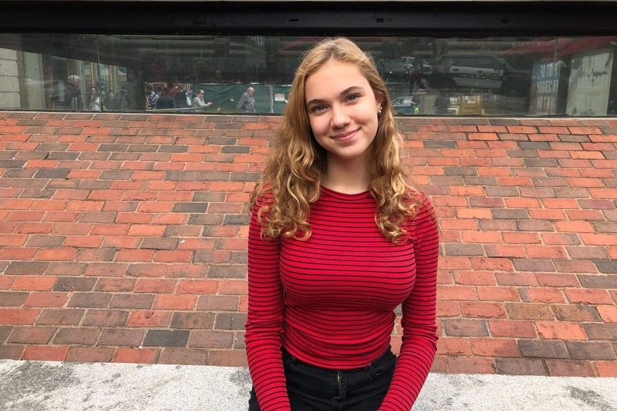 red sweater | Scrolller