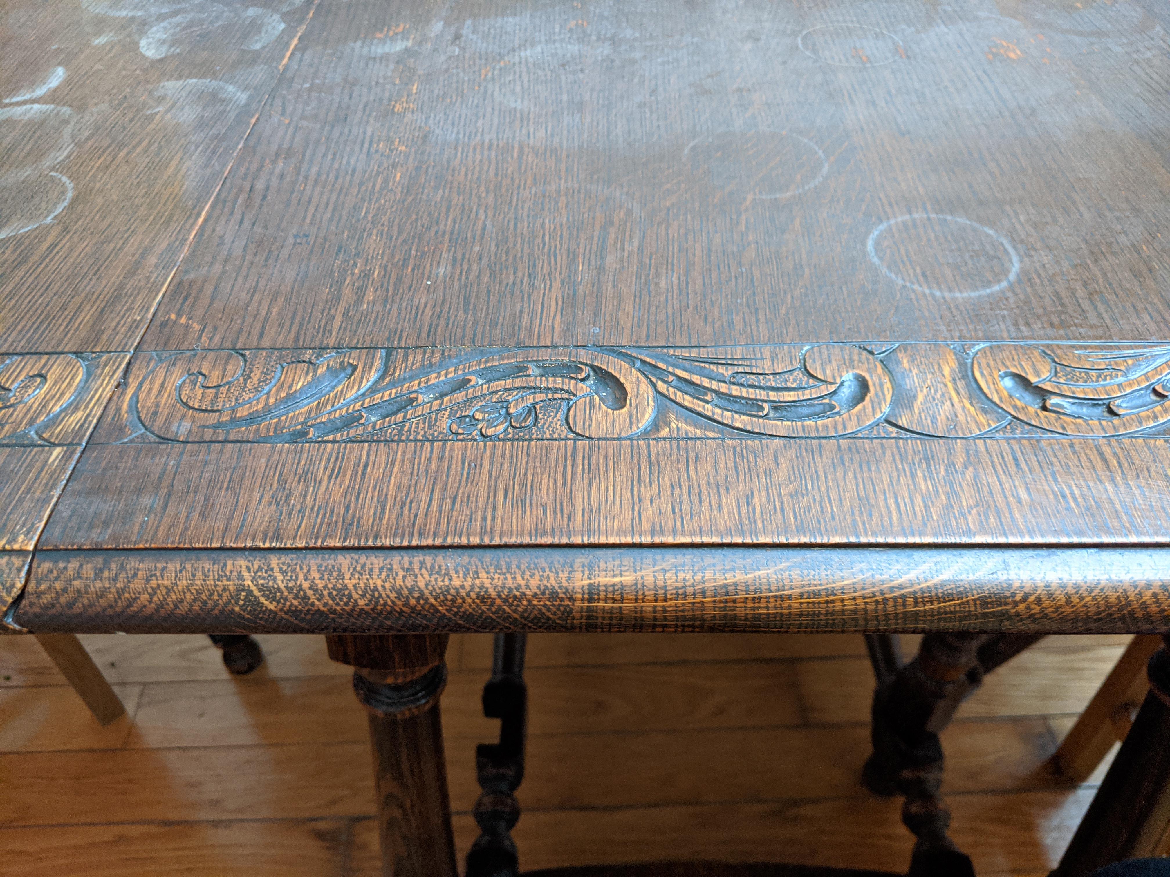 Refinishing Antique Irish Table - Advice? | Scrolller