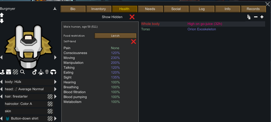 Reject humanity, become the Orion Exoskeleton. | Scrolller