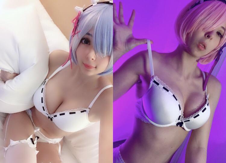 Rem and Ram by @.RibaibuCosplay | Scrolller