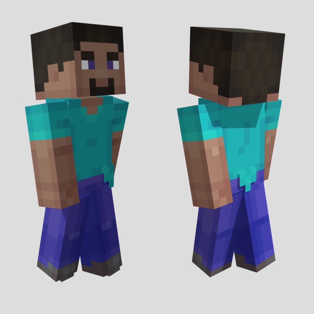 Remade Steve in my style | Scrolller