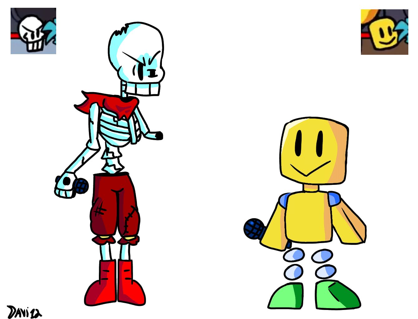 (Remake) minus papyrus and noob by me | Scrolller