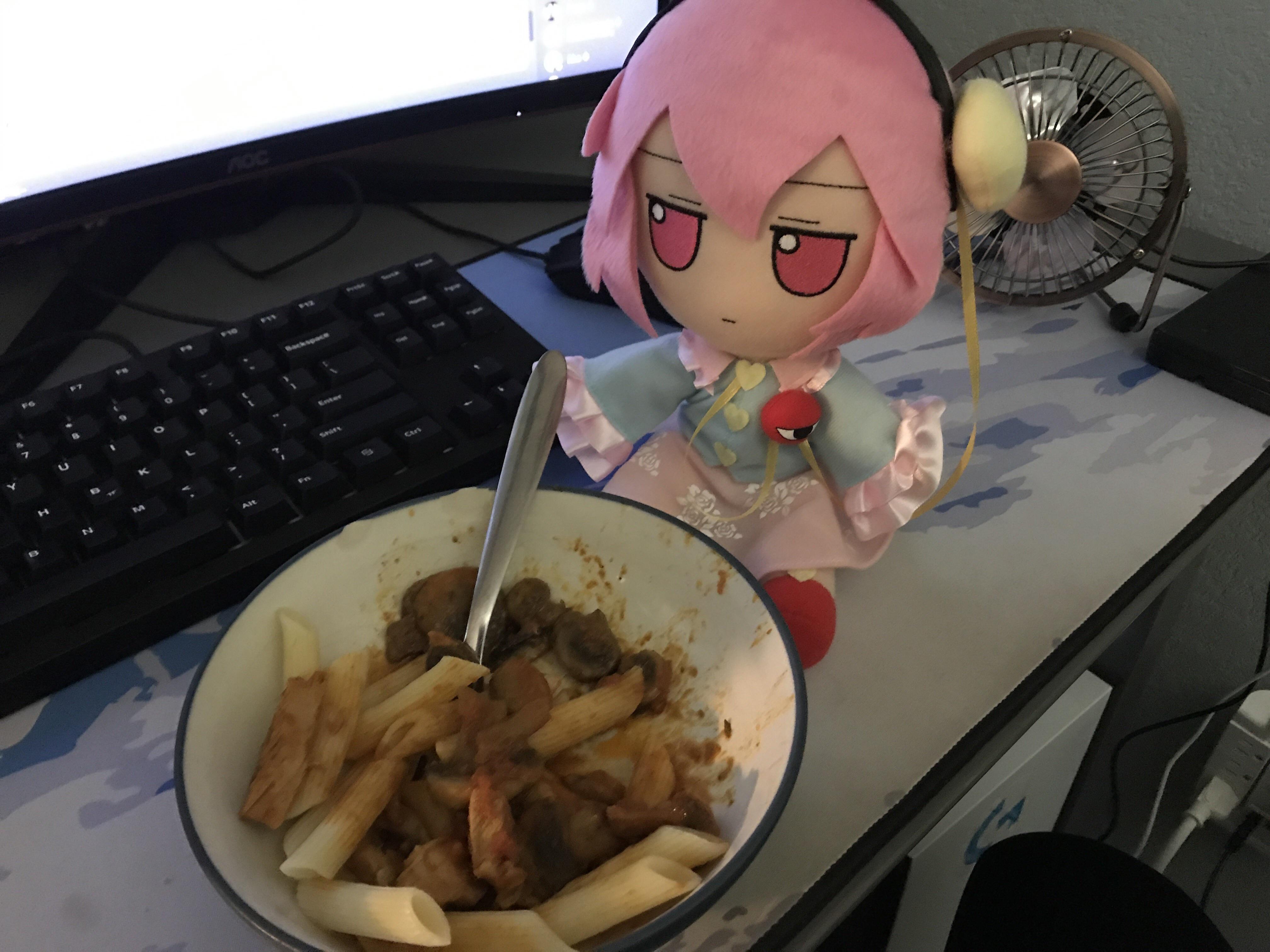 Remember to feed your Fumo 3 meals a day or it might start a revolution | Scrolller