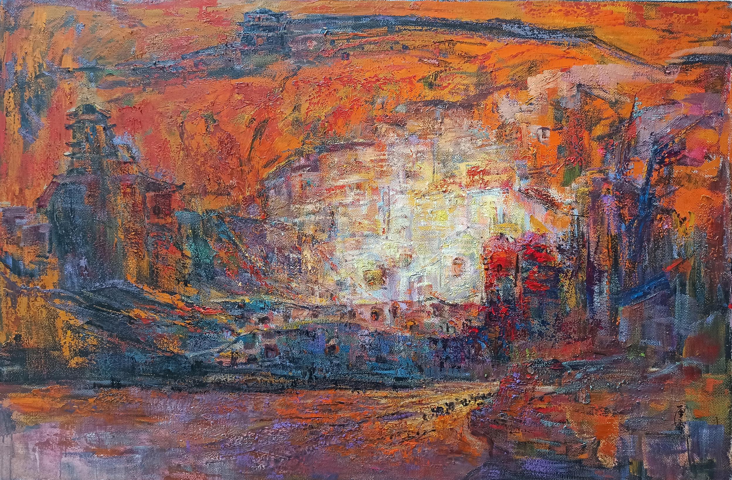 Remembering the Silk Road,Me,Oils,2019 | Scrolller