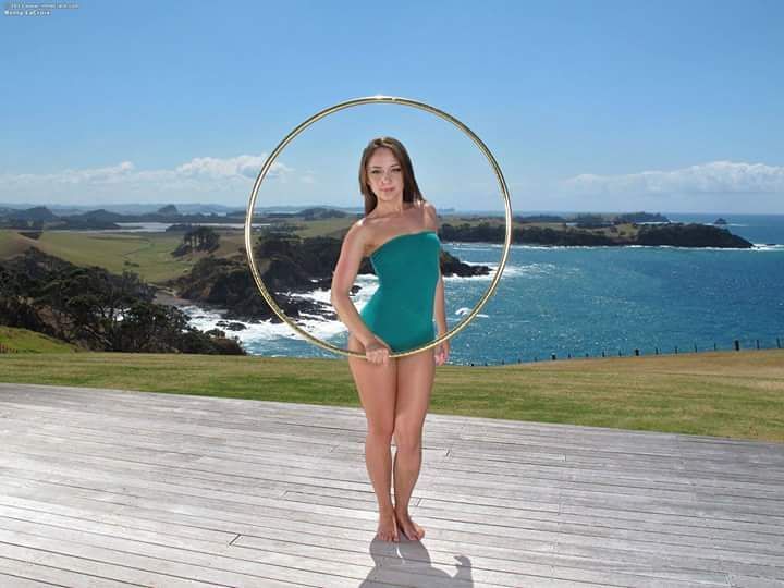 Remy LaCroix & hula hoop, of course | Scrolller