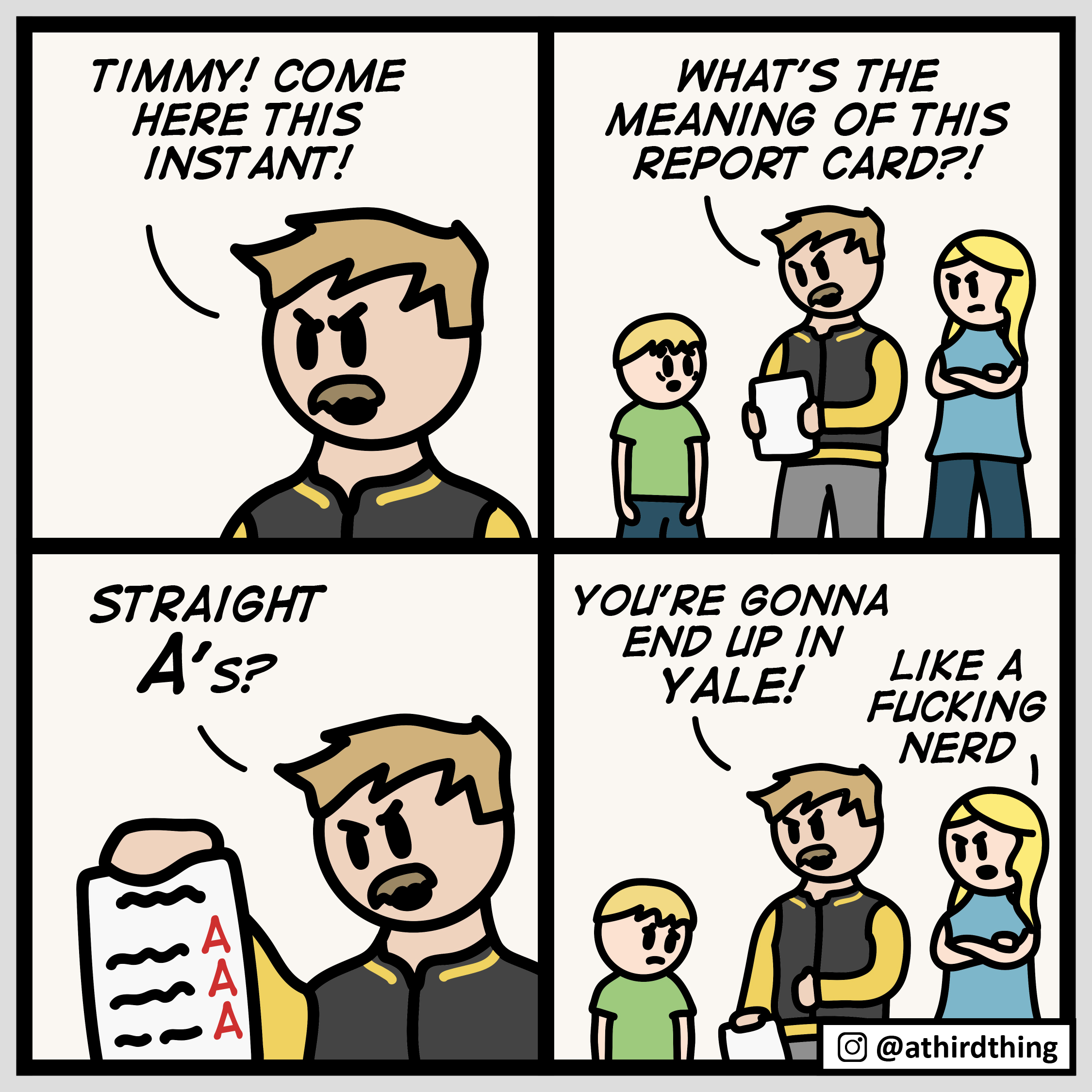 Report Card - athirdthing | Scrolller