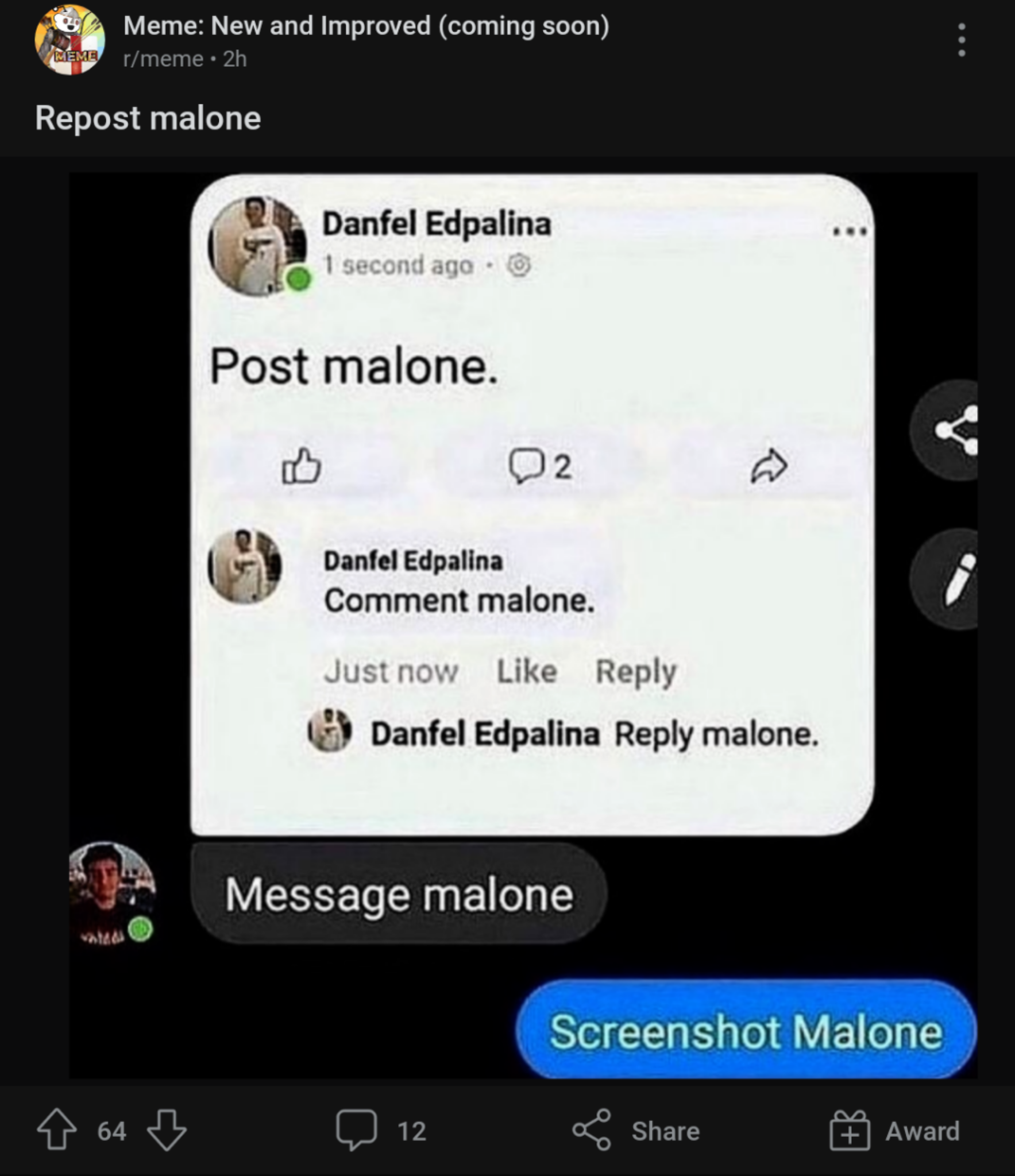 Repost malone | Scrolller