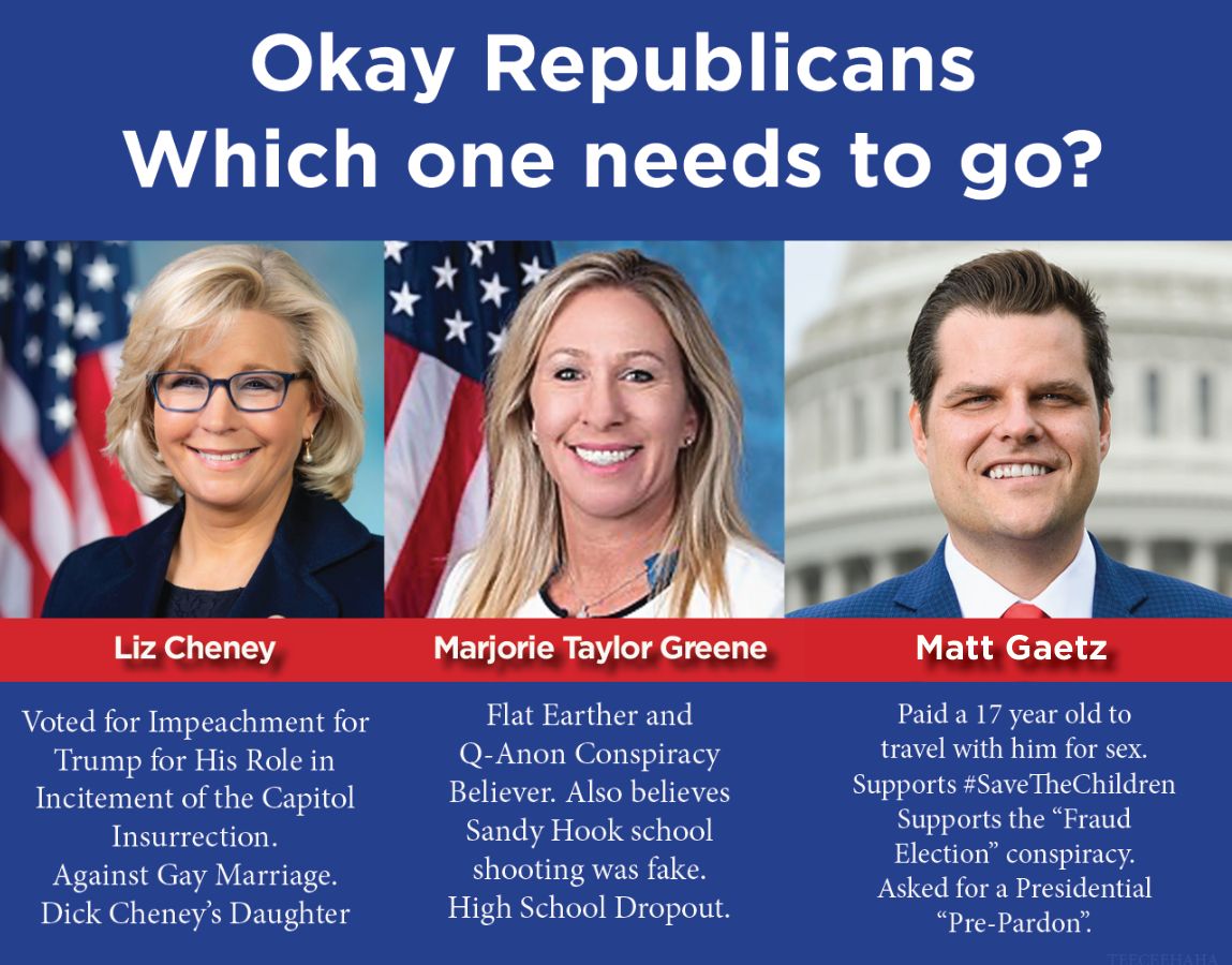 Republicans, which one has to go and why? | Scrolller