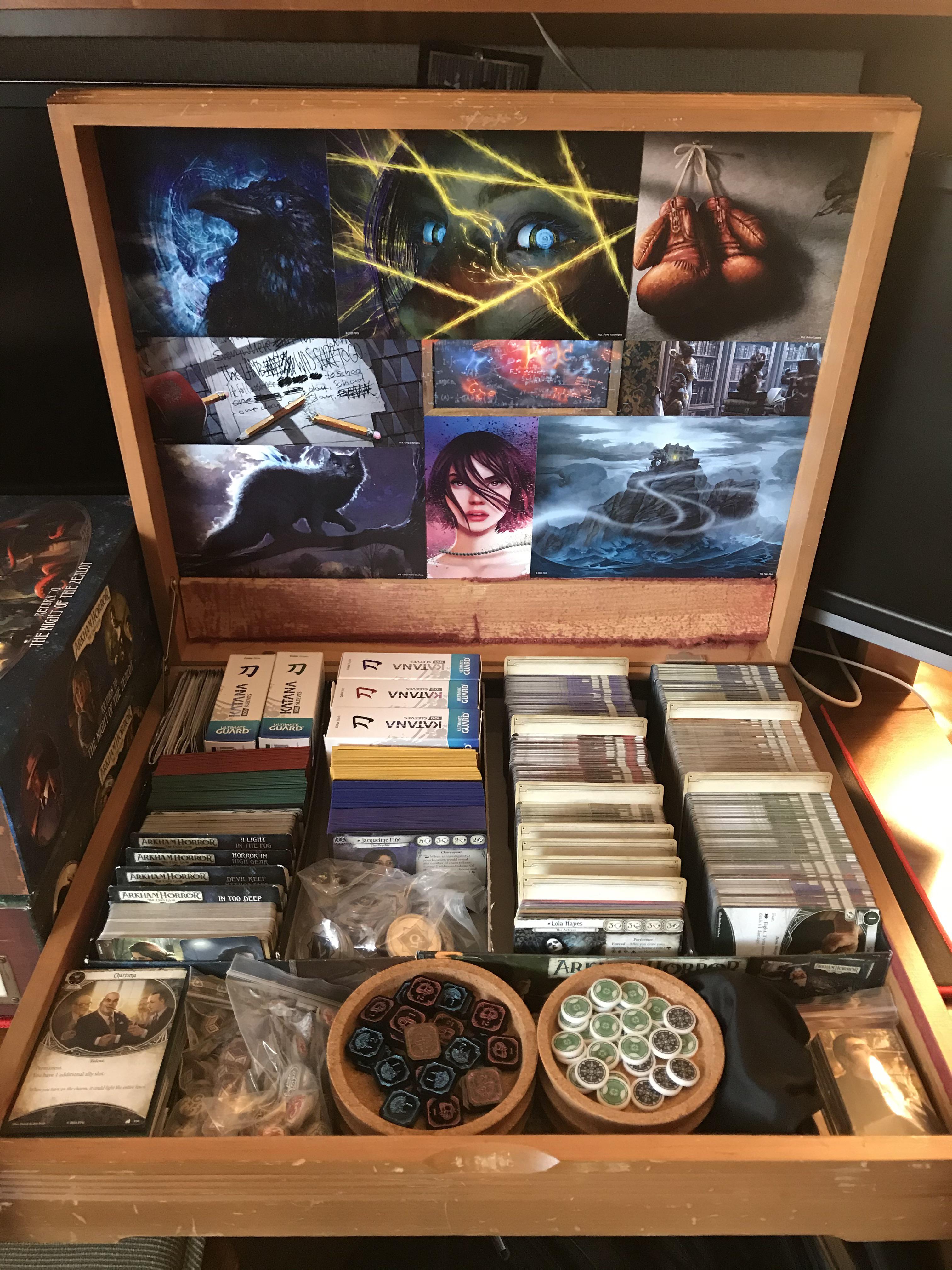 Repurposed silverware box into storage solution. | Scrolller