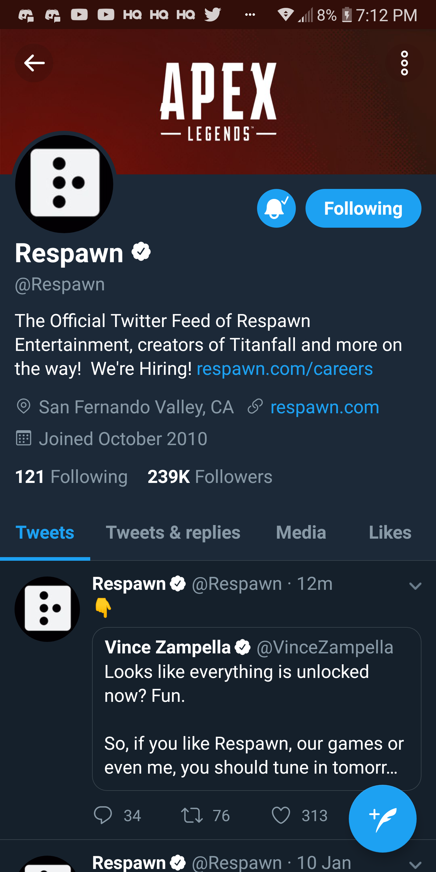 Respawn have updated their twitter header, it's happening! | Scrolller