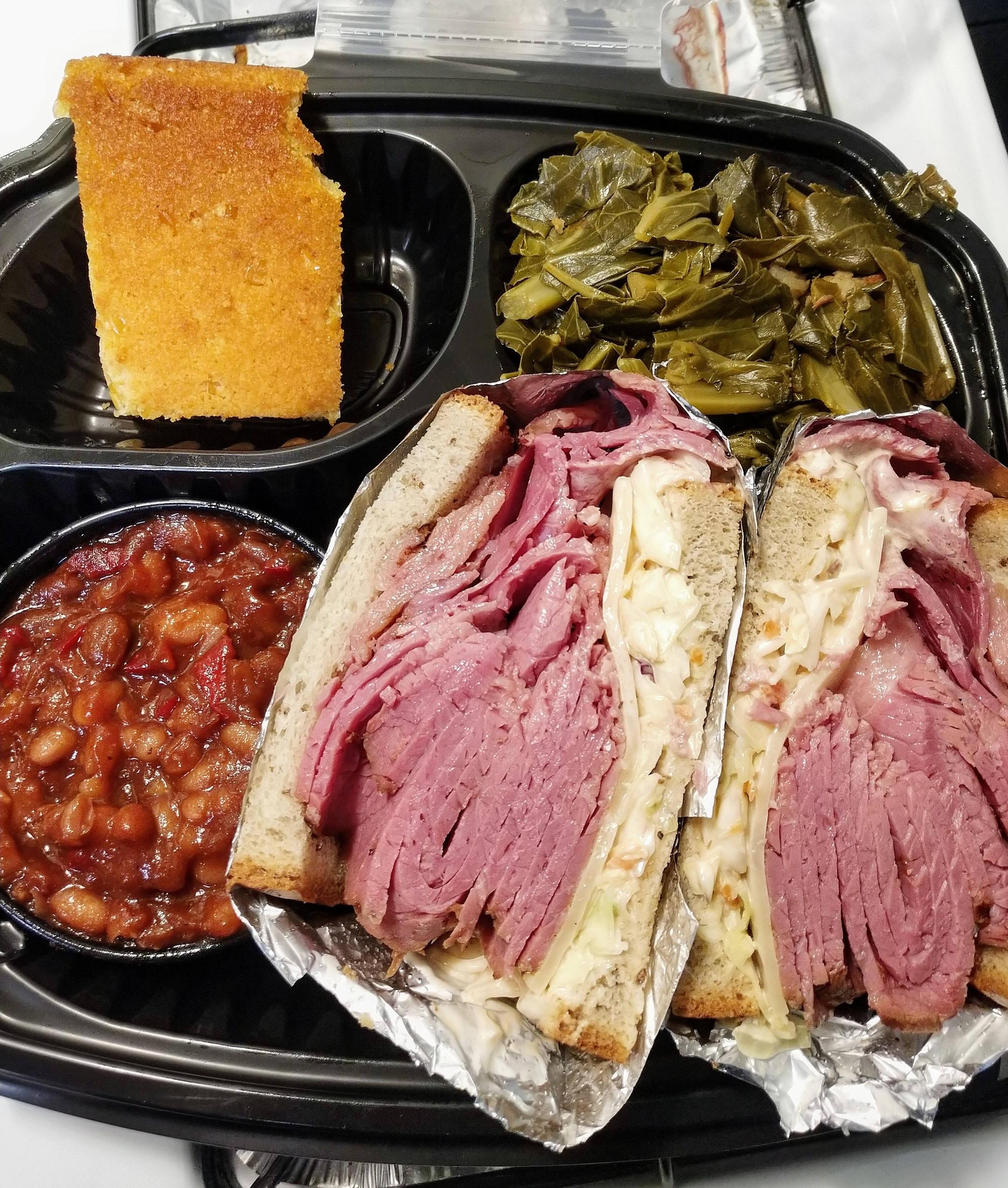 Reuben with fixins | Scrolller