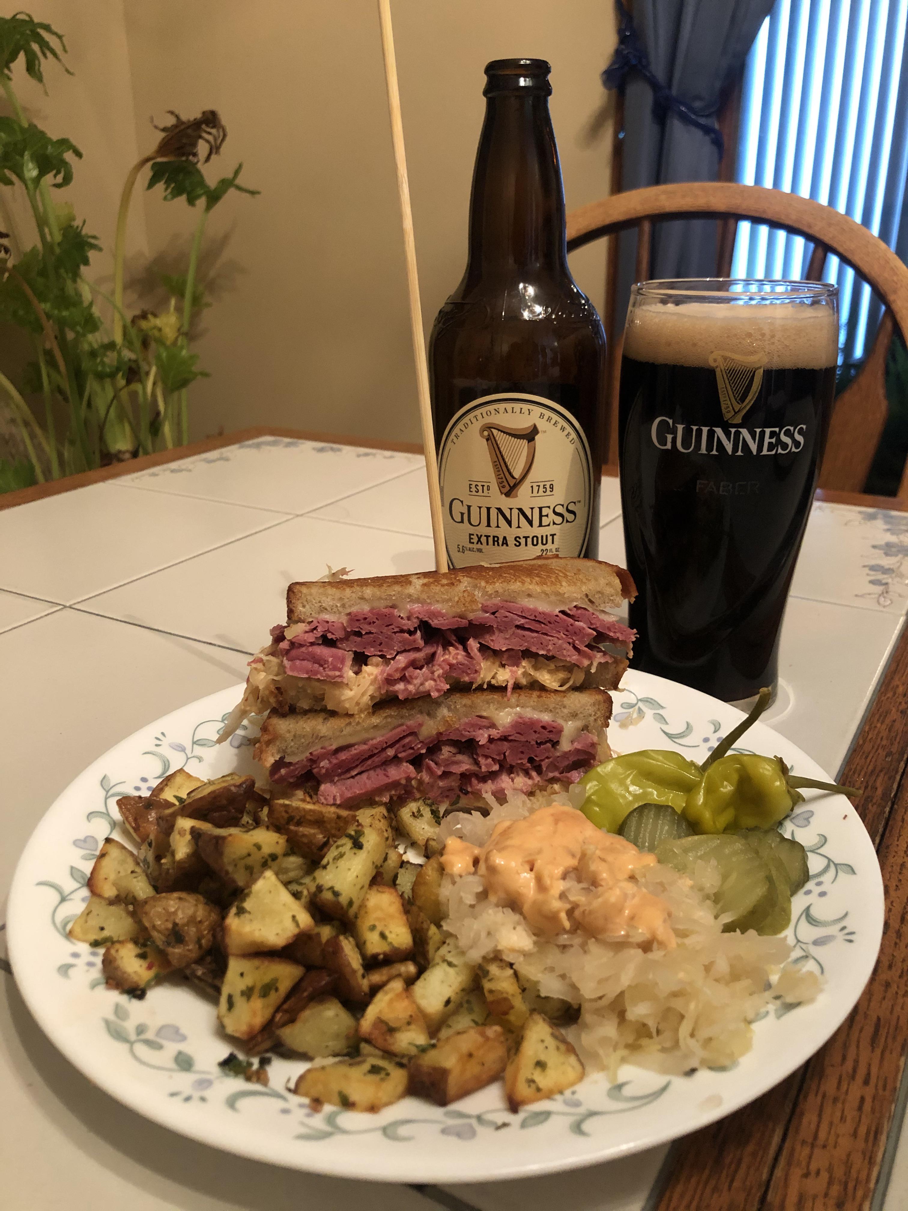 Reuben with slow cooked corned beef | Scrolller