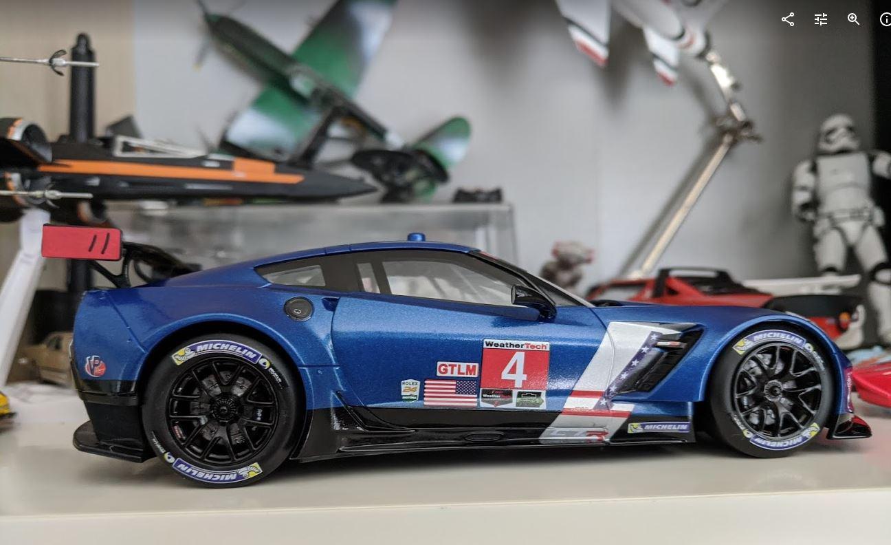 Revell Corvette C7.R - I painted mine blue | Scrolller