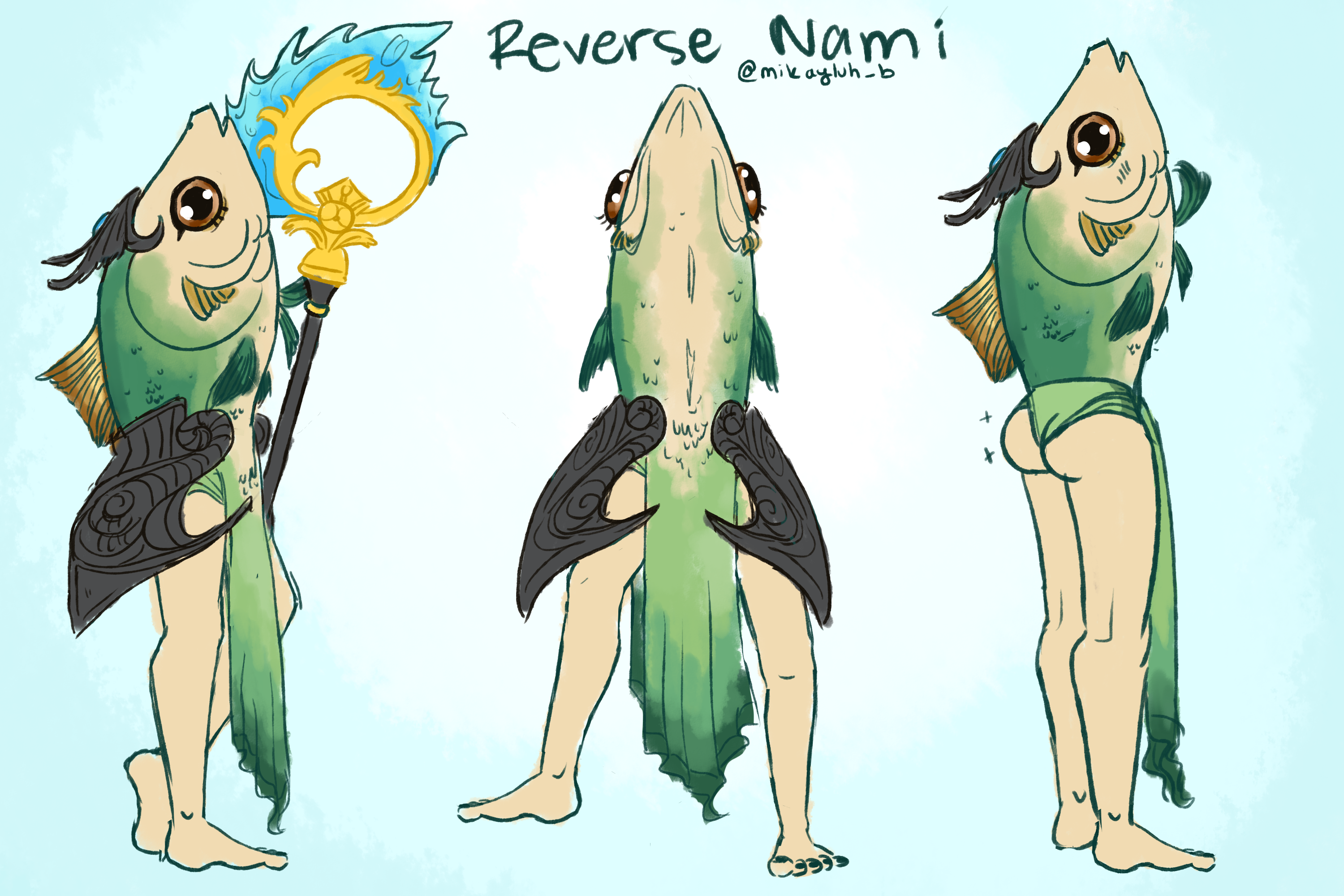 Reverse Nami Concept Art | Scrolller