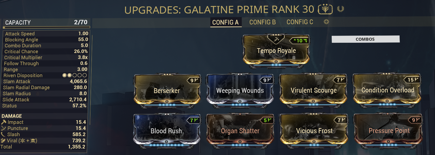 Review my Galatine Prime build | Scrolller