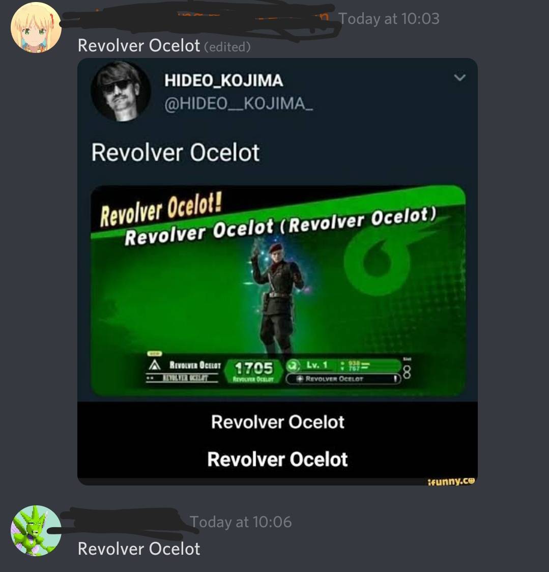 Revolver Ocelot | Scrolller