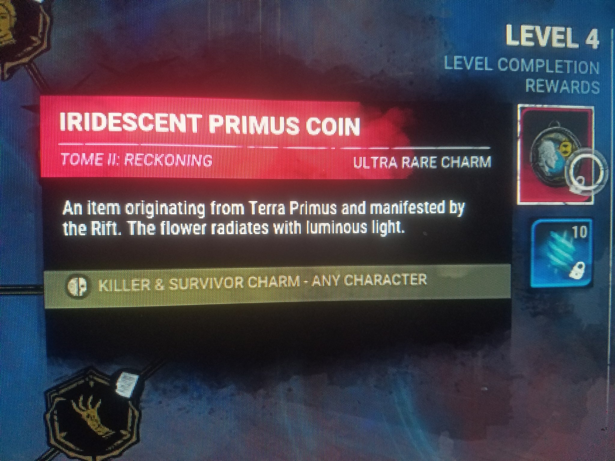 Reward of level 4 of Tome 2 leaked due to a bug on console! | Scrolller