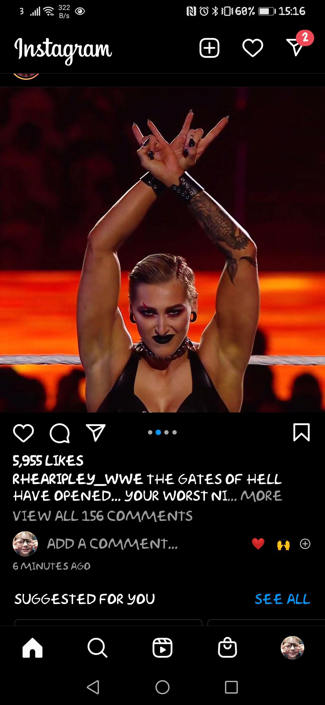 rhea Ripley and reason to watch the WWE | Scrolller