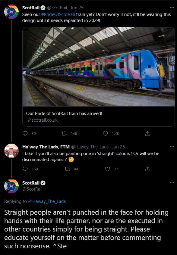 Ride the Pride train for years! | Scrolller