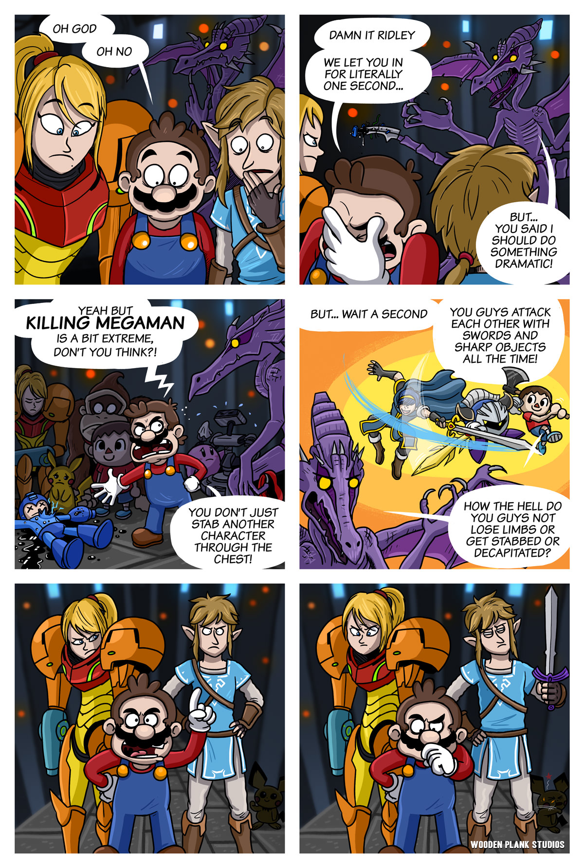 Ridley Is Too Cruel (comic) | Scrolller