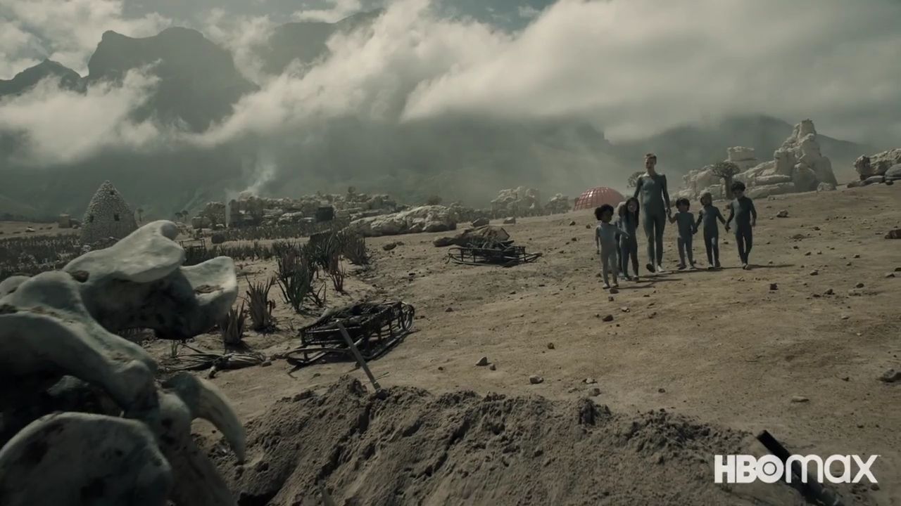 Ridley Scott’s ‘RAISED BY WOLVES’ still from today's HBO Max teaser ... Ridley Scott’s ‘RAISED BY WOLVES’ still from today's HBO Max teaser ...