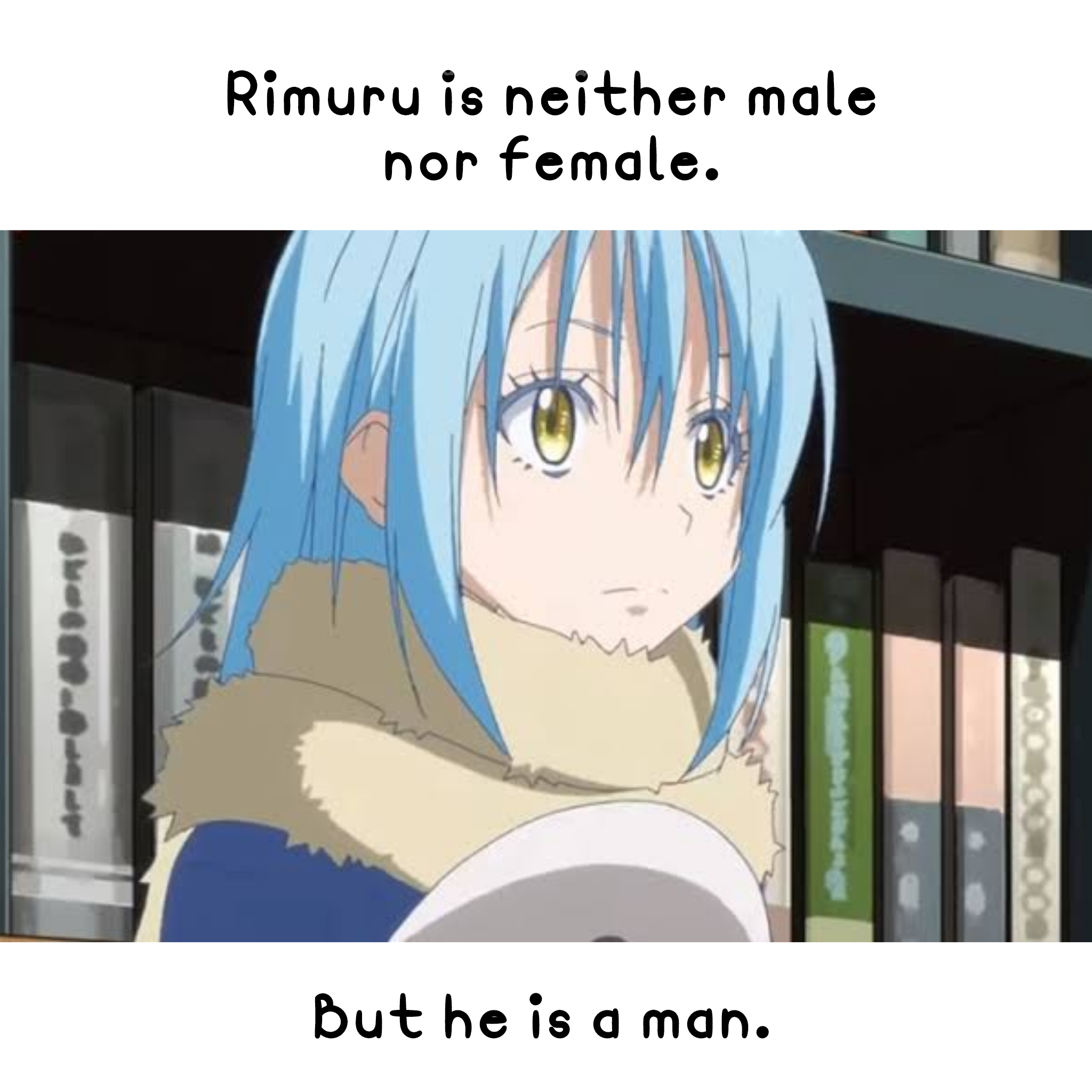 Rimuru is a man. | Scrolller